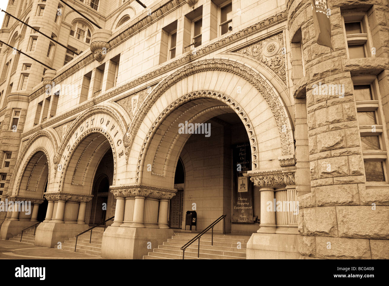 Old Post Office Washington DC USA Stock Photo - Alamy