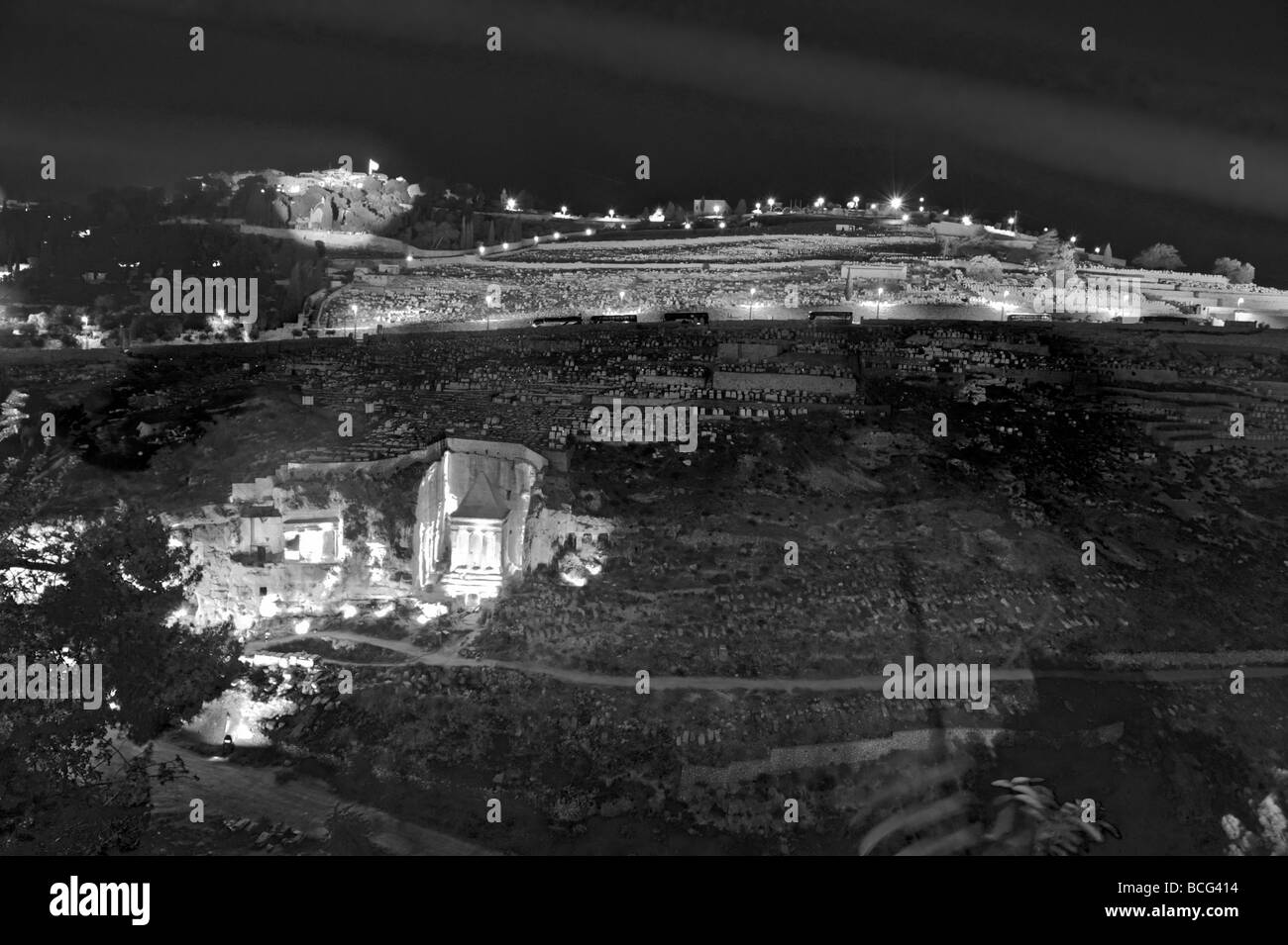Israel. "The Tomb of Avshalom" and the mount of Olives in Jerusalem ...