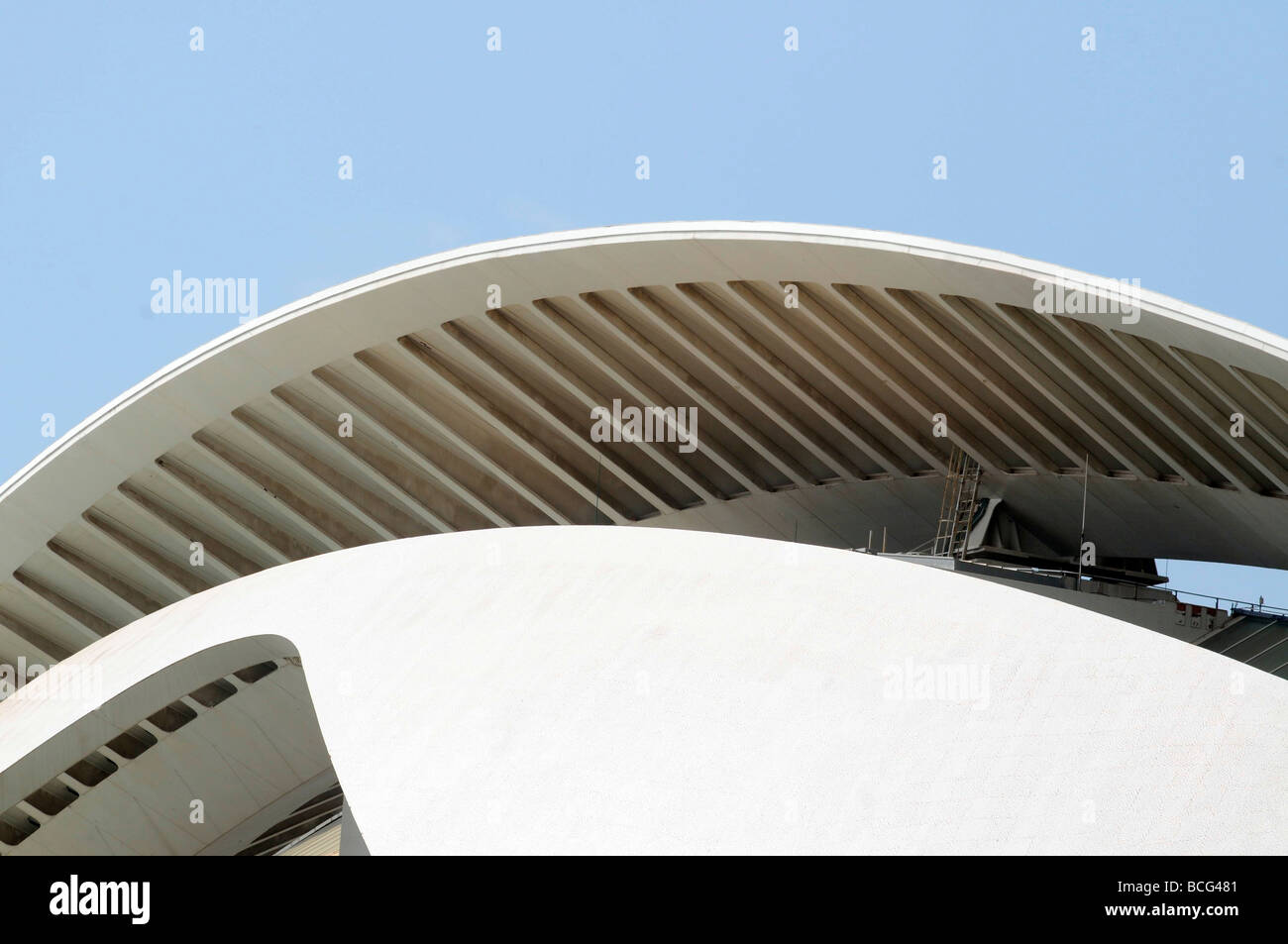 The Valencia Opera house and performing arts center in the City of Arts ...