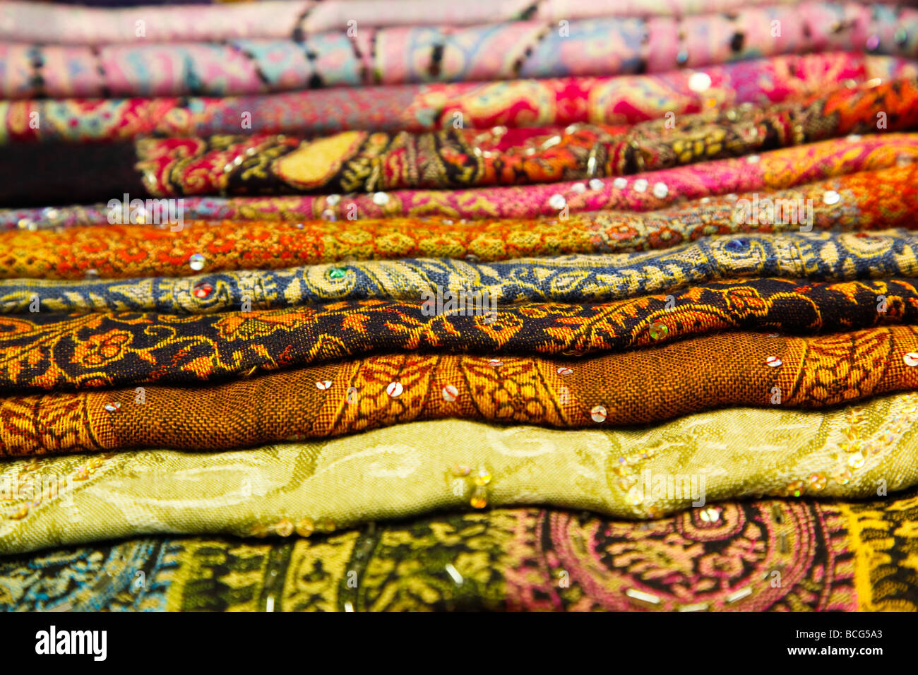 Indian scarves hi-res stock photography and images - Alamy