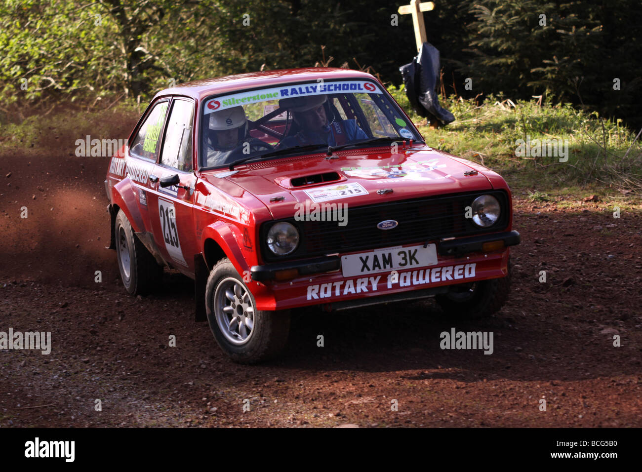 Rally car jump hi-res stock photography and images - Alamy