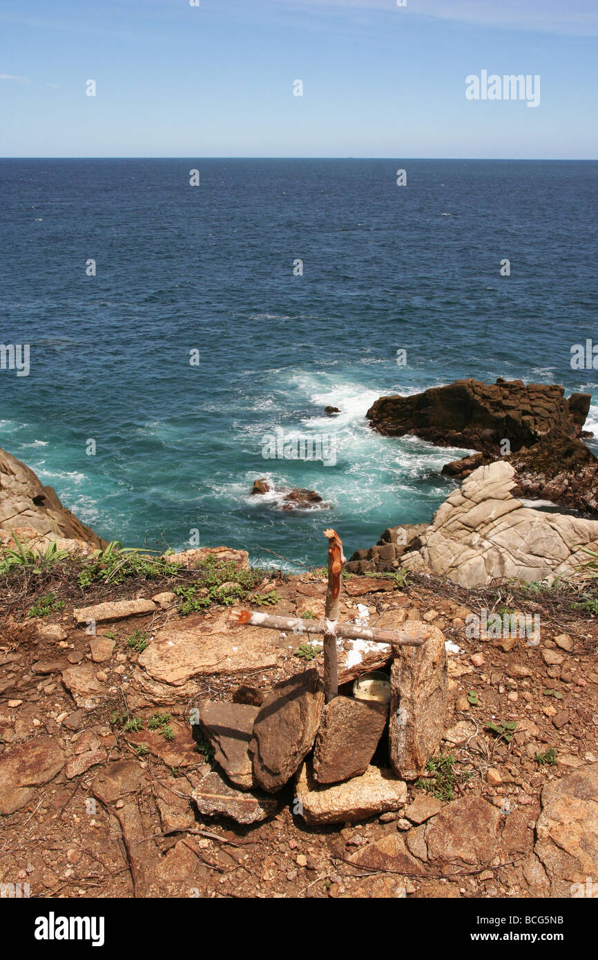 Cross and sea Stock Photo - Alamy