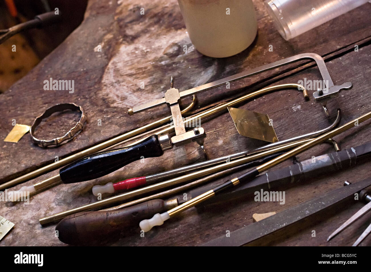 Old instruments and gold still hi-res stock photography and images - Alamy