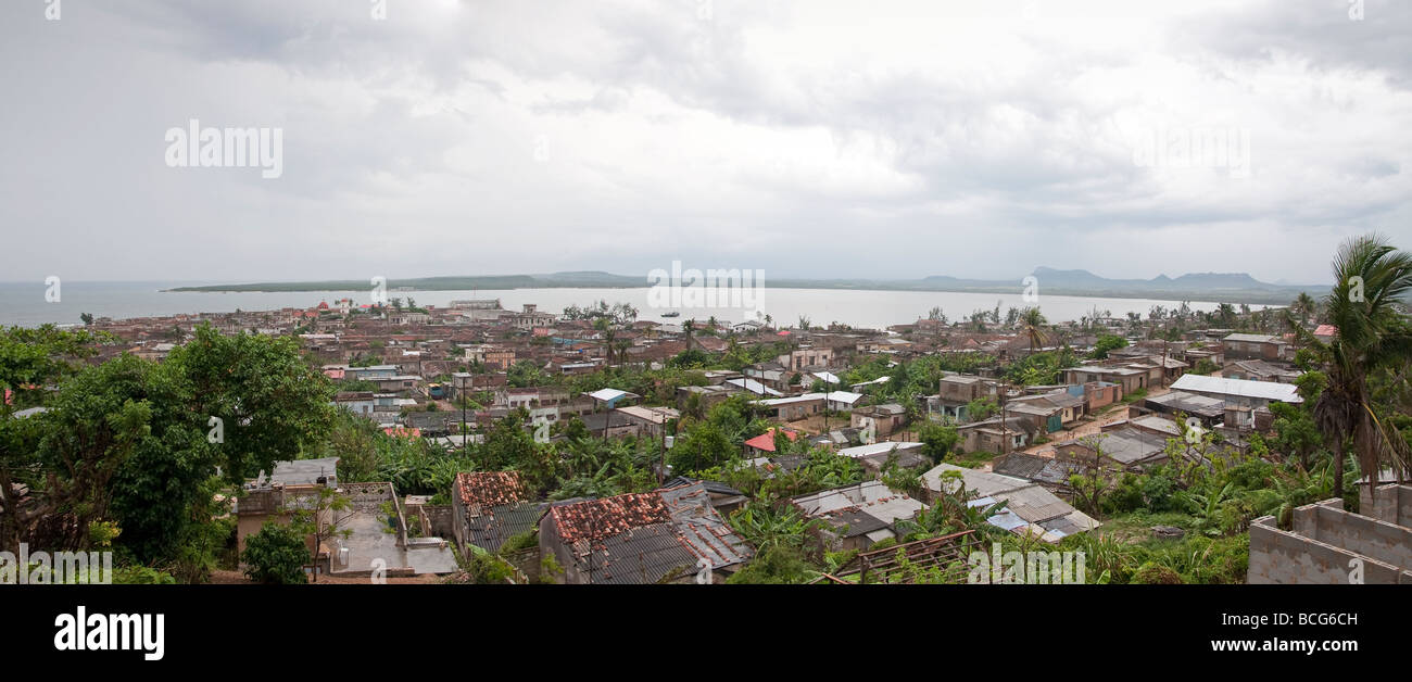 Panorama of Gibara Stock Photo - Alamy