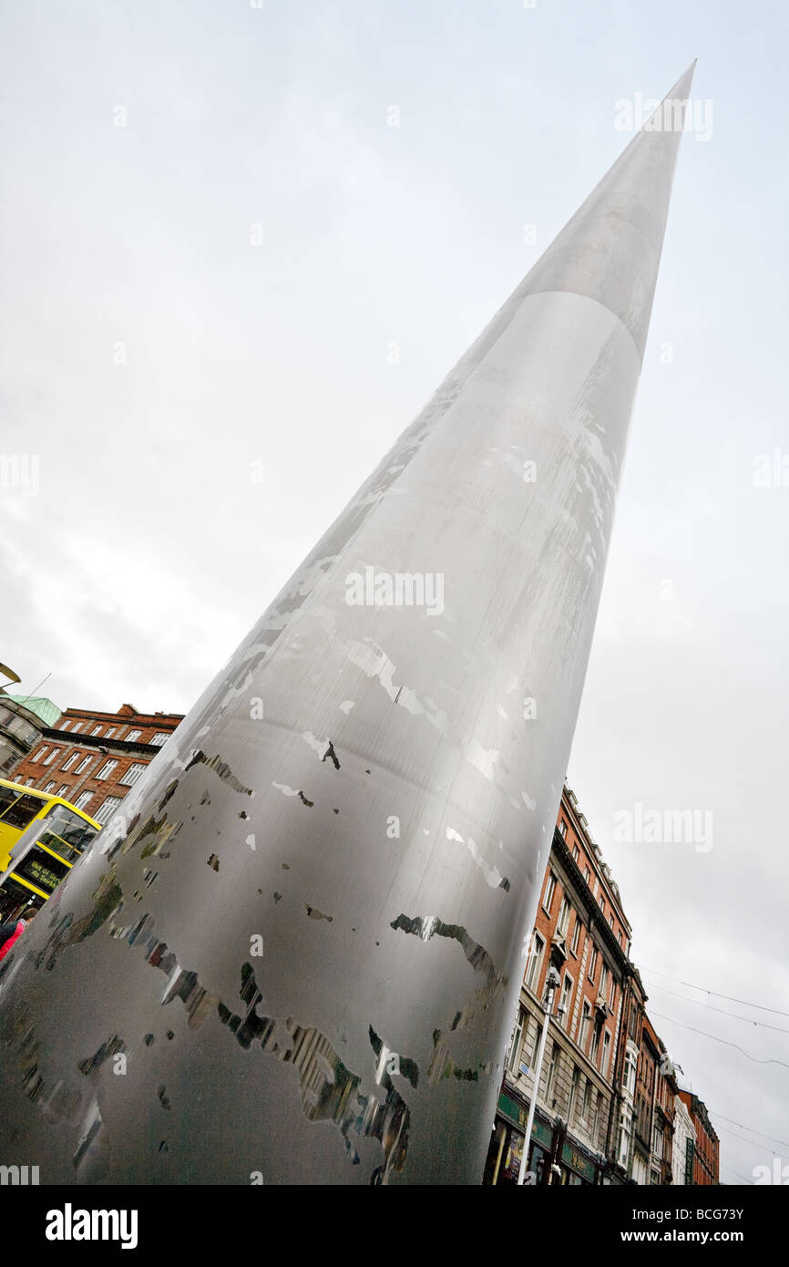 The Spire or Monument of Light, O'Connell Street, Dublin, Republic of ...
