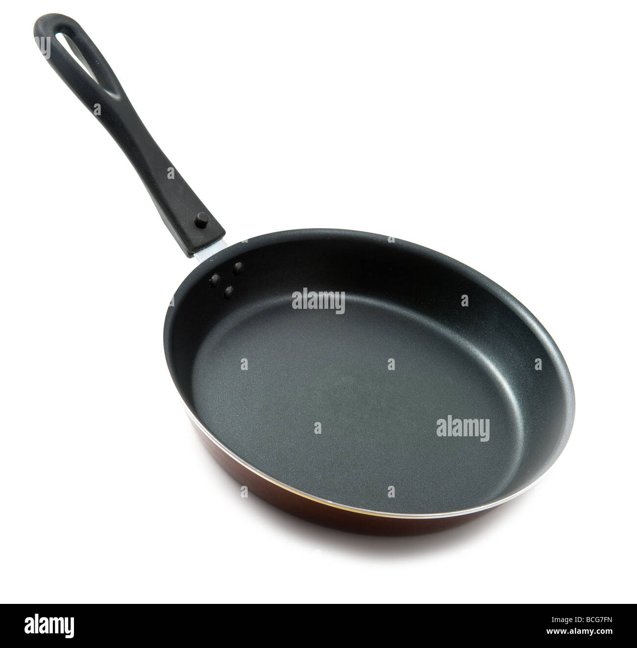 Frying pan isolated on white background Stock Photo - Alamy