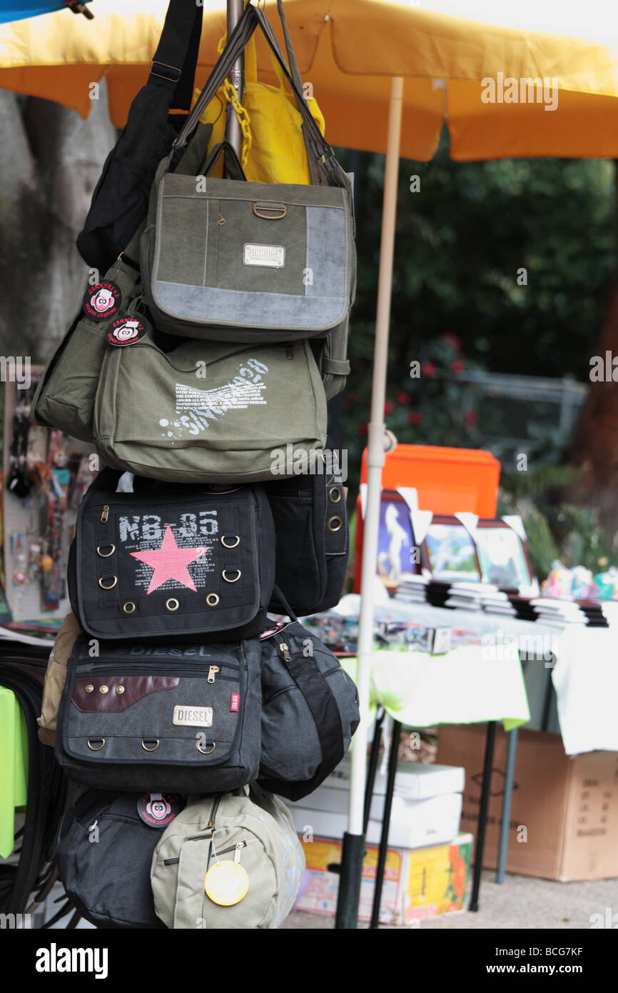 Various Kind of Student Bags Stock Photo - Alamy
