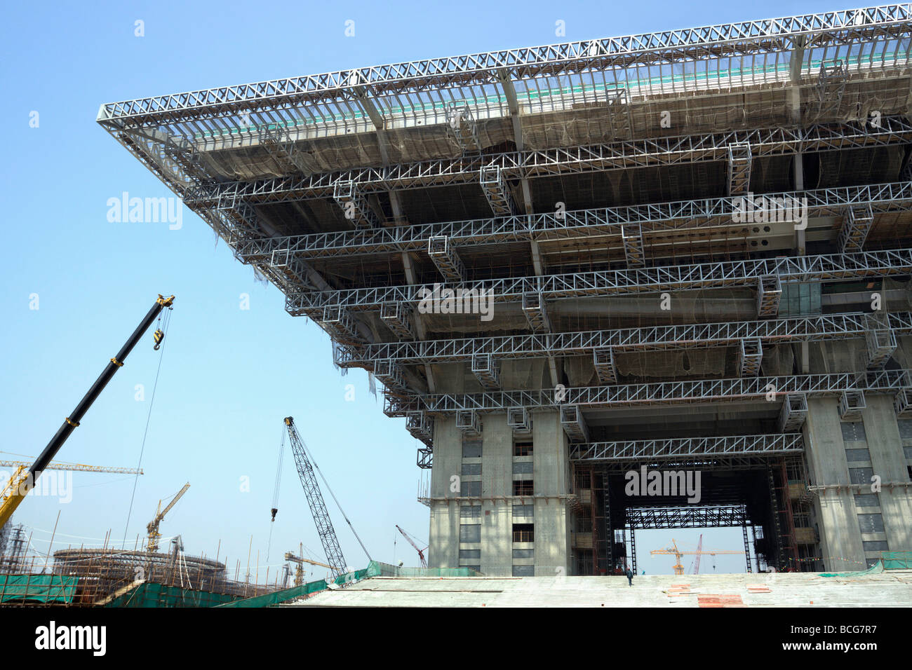 Architecture of Shanghai World's Fair,China Stock Photo - Alamy