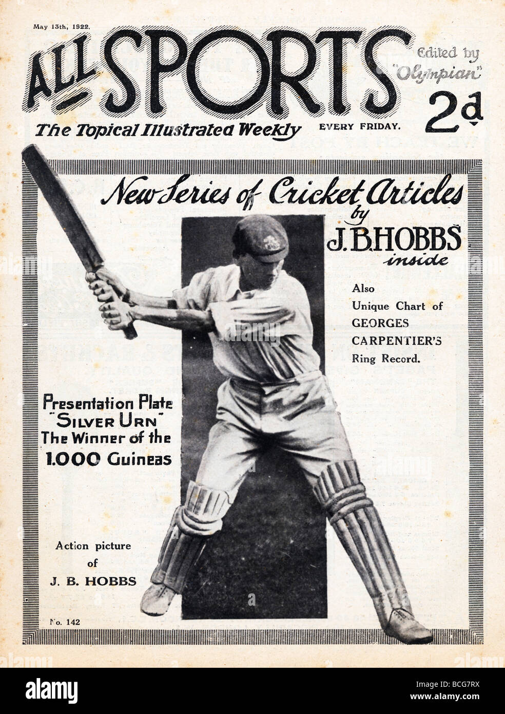 Sport cricket 1920s High Resolution Stock Photography and Images - Alamy