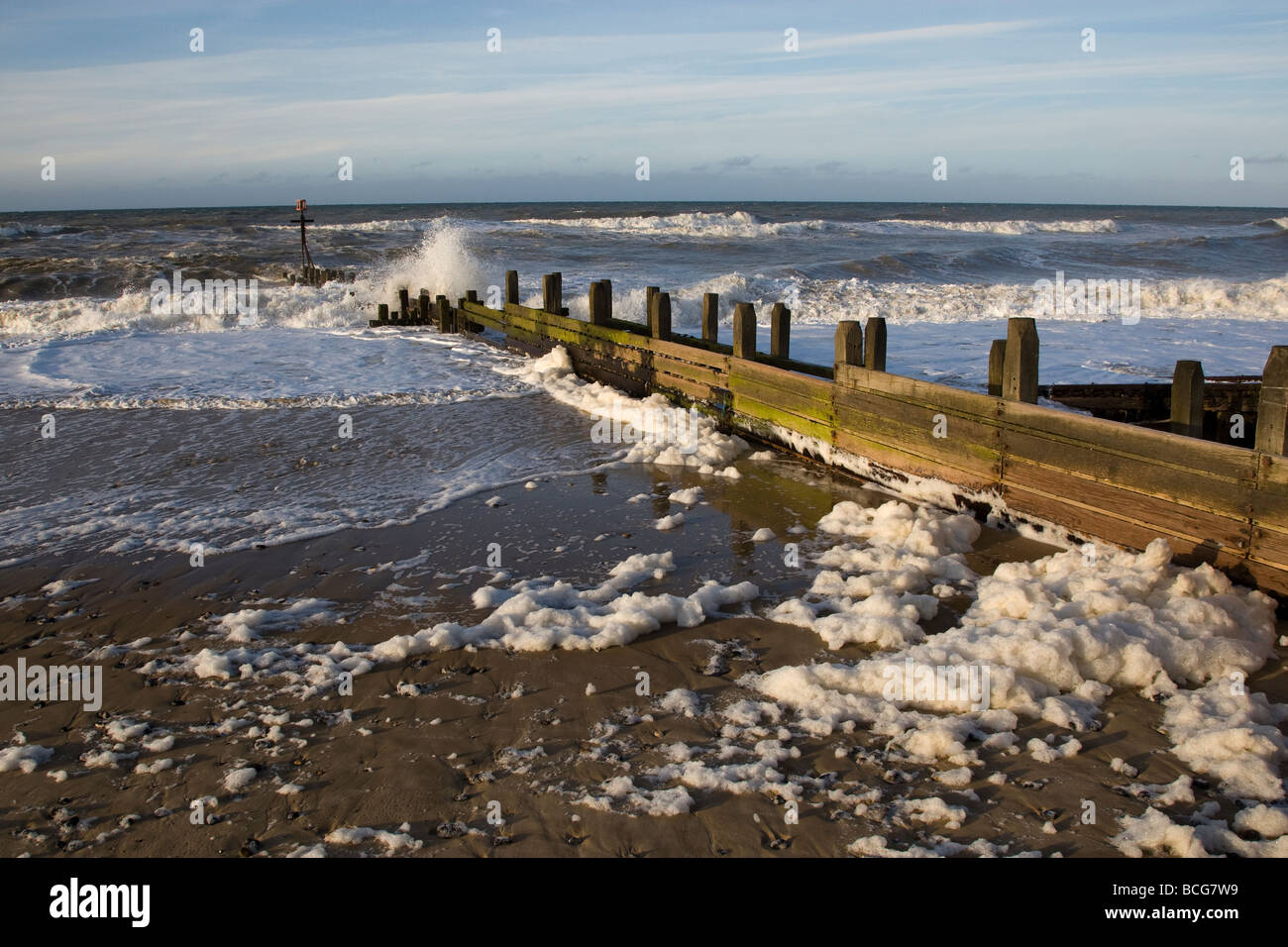 Incoming tide with north wind hi-res stock photography and images - Alamy