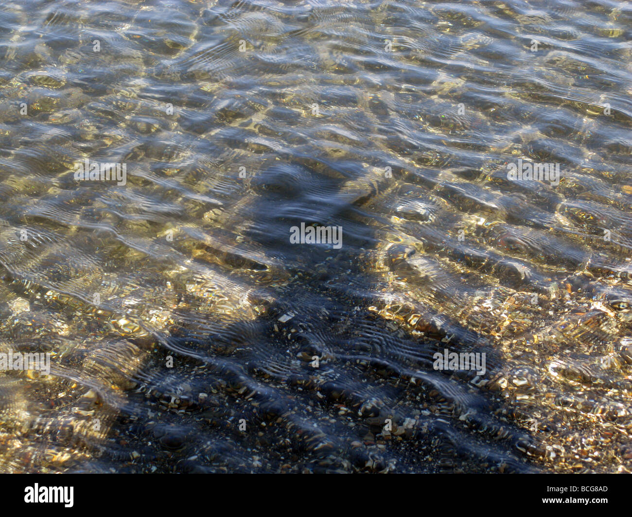 person's shadow in lake water surface Stock Photo - Alamy