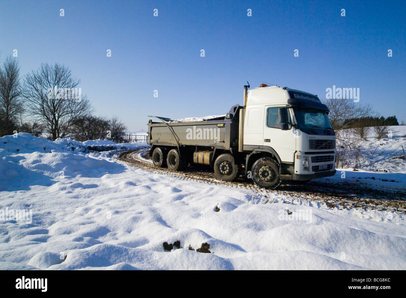 Lorry with trees hi-res stock photography and images - Alamy