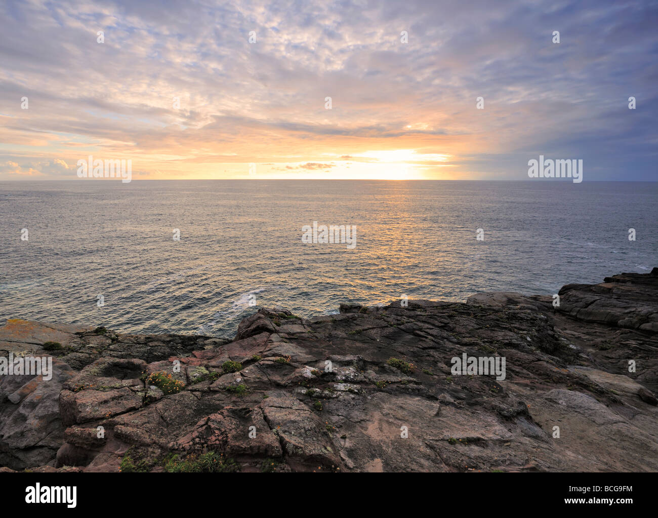 Kerry Head Sunset Stock Photo - Alamy