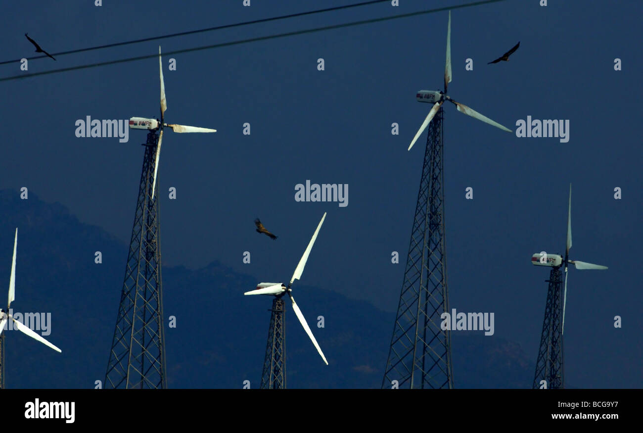 Gibraltar wind turbines hi-res stock photography and images - Alamy