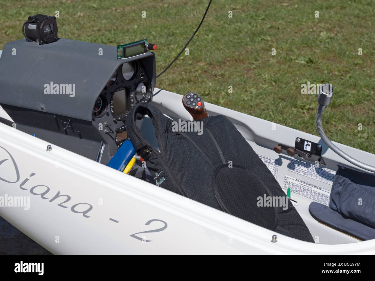 instruments in glider cockpit Stock Photo - Alamy