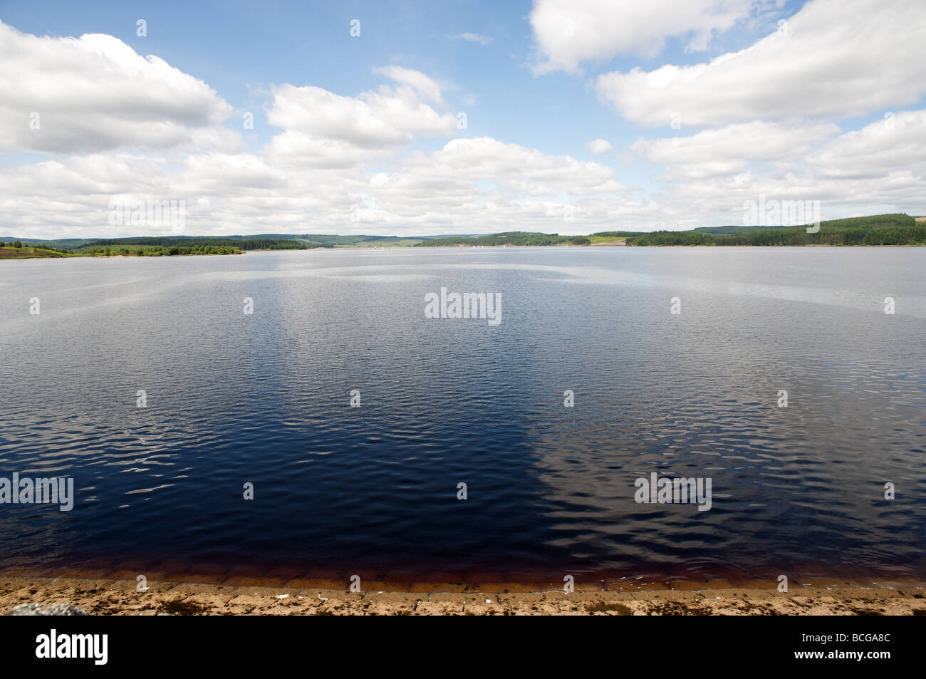 Kielder Water, a man-made reservoir, Northumberland, UK Stock Photo - Alamy