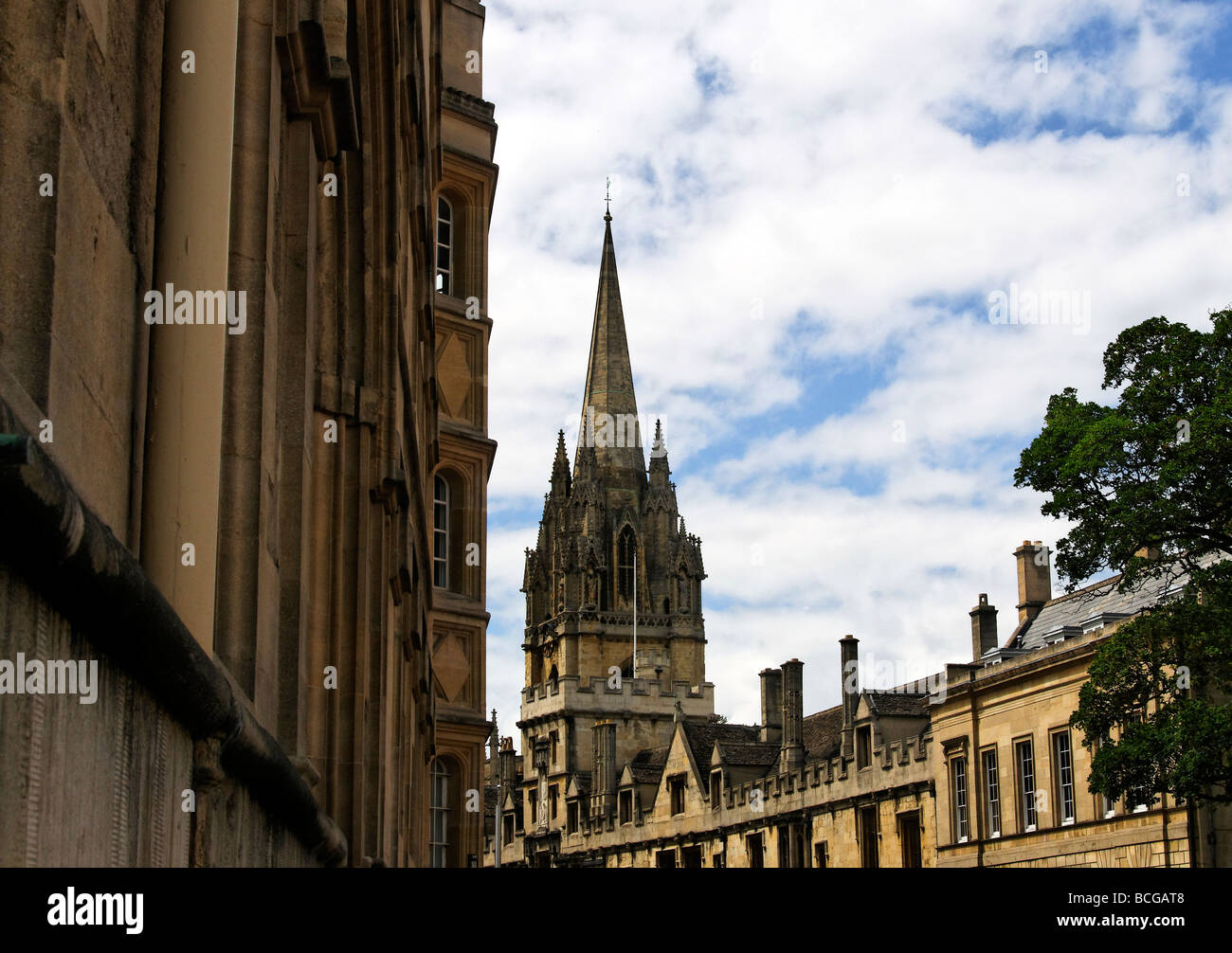 University church St Mary The Virgin, Oxford, England Stock Photo - Alamy