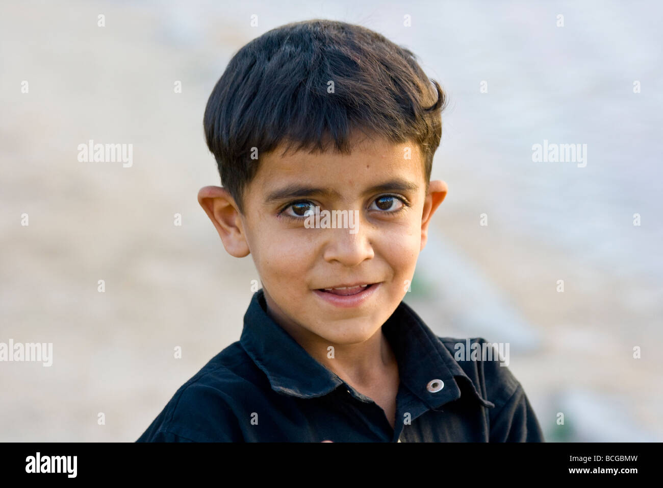 Iranian Boy in Yazd Iran Stock Photo - Alamy
