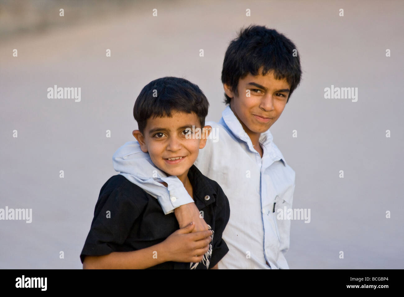 Iranian Boys in Yazd Iran Stock Photo - Alamy