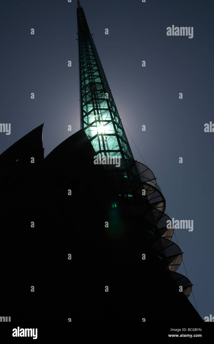 The Swan Bells tower in Perth Western Australia by architects Hames ...