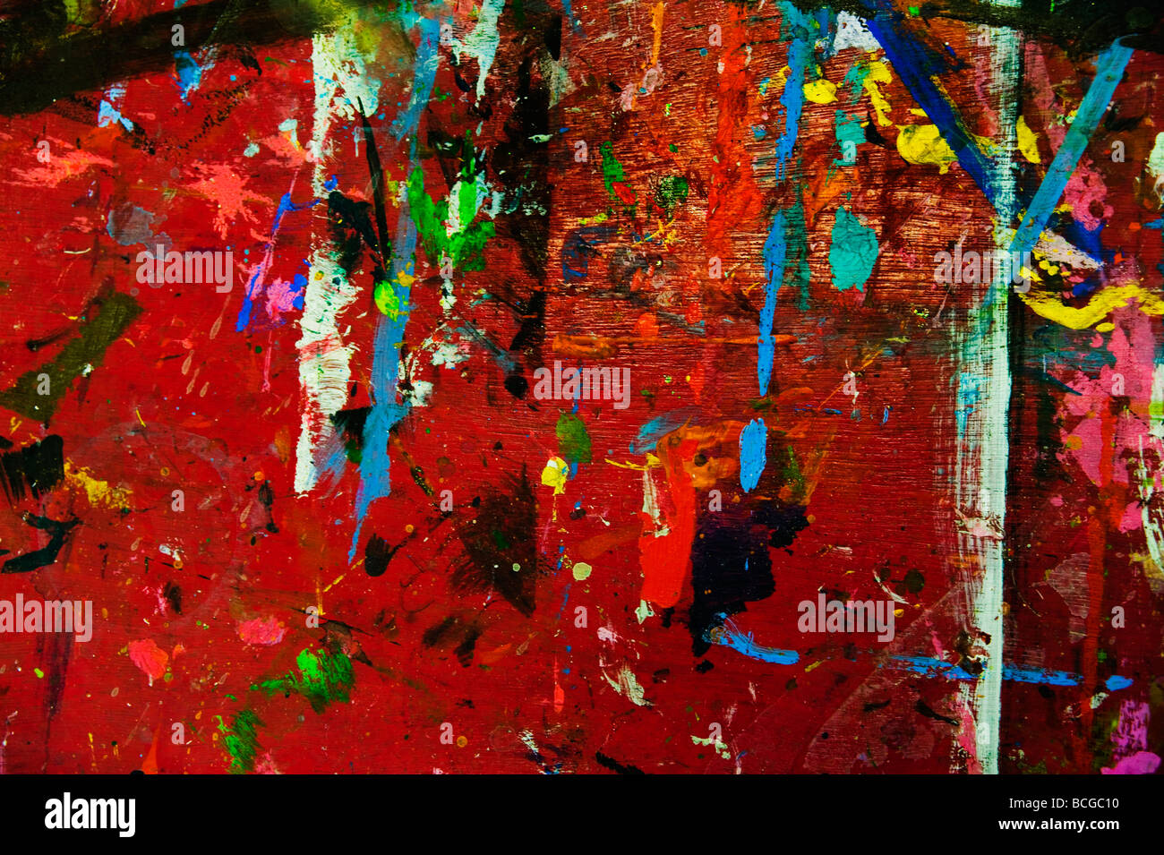 Abstract paint patterns Stock Photo - Alamy