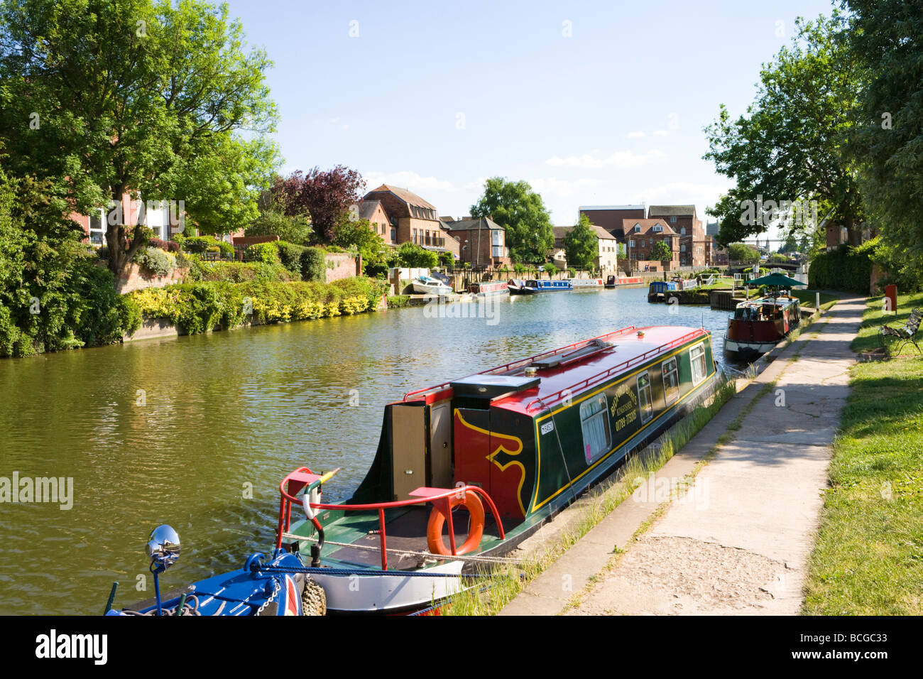 The River Avon at Tewkesbury, Gloucestershire Stock Photo - Alamy