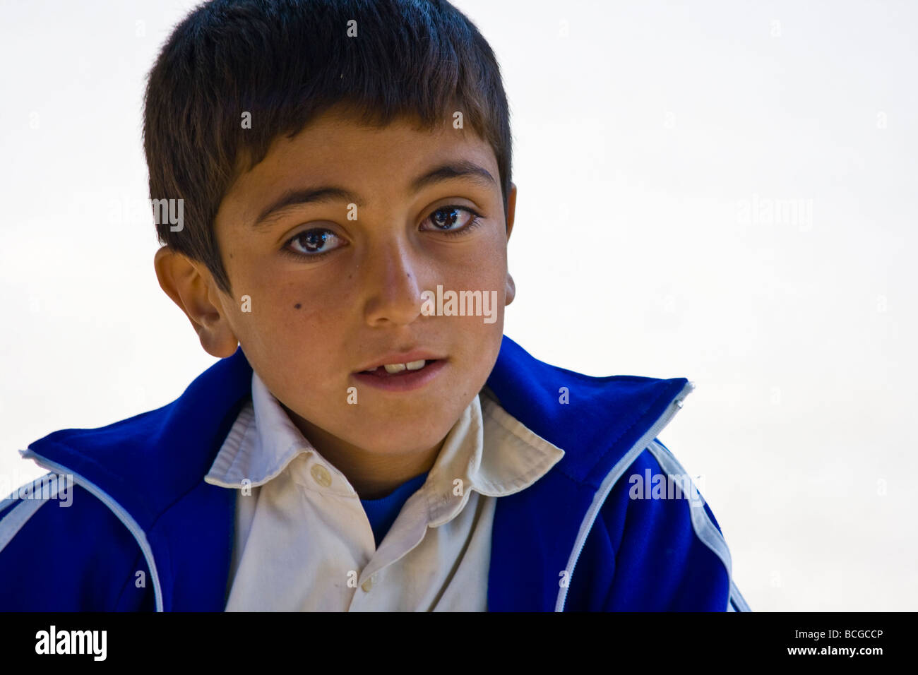 Boy in Hamadan Iran Stock Photo - Alamy