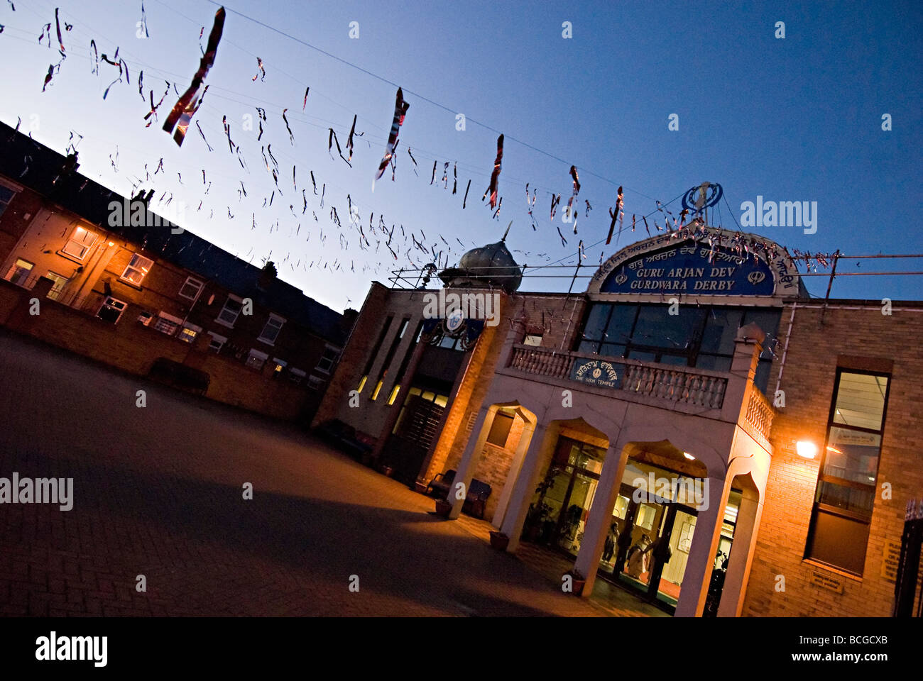 sikh temple or gurdwara in derby Stock Photo - Alamy