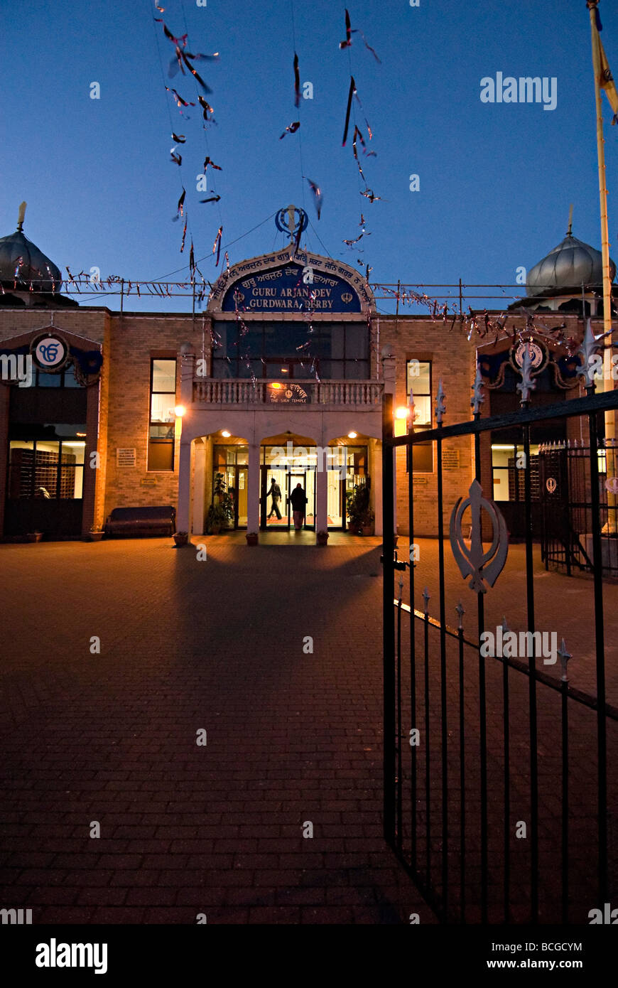 sikh temple or gurdwara in derby Stock Photo - Alamy