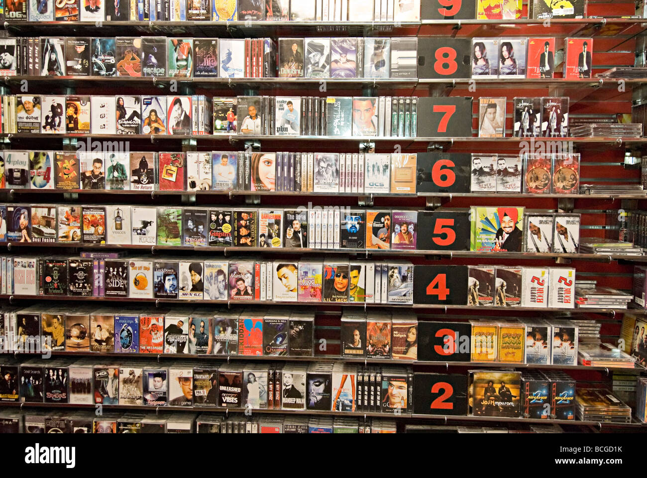 Indian asian tape cd music chart hi-res stock photography and images ...
