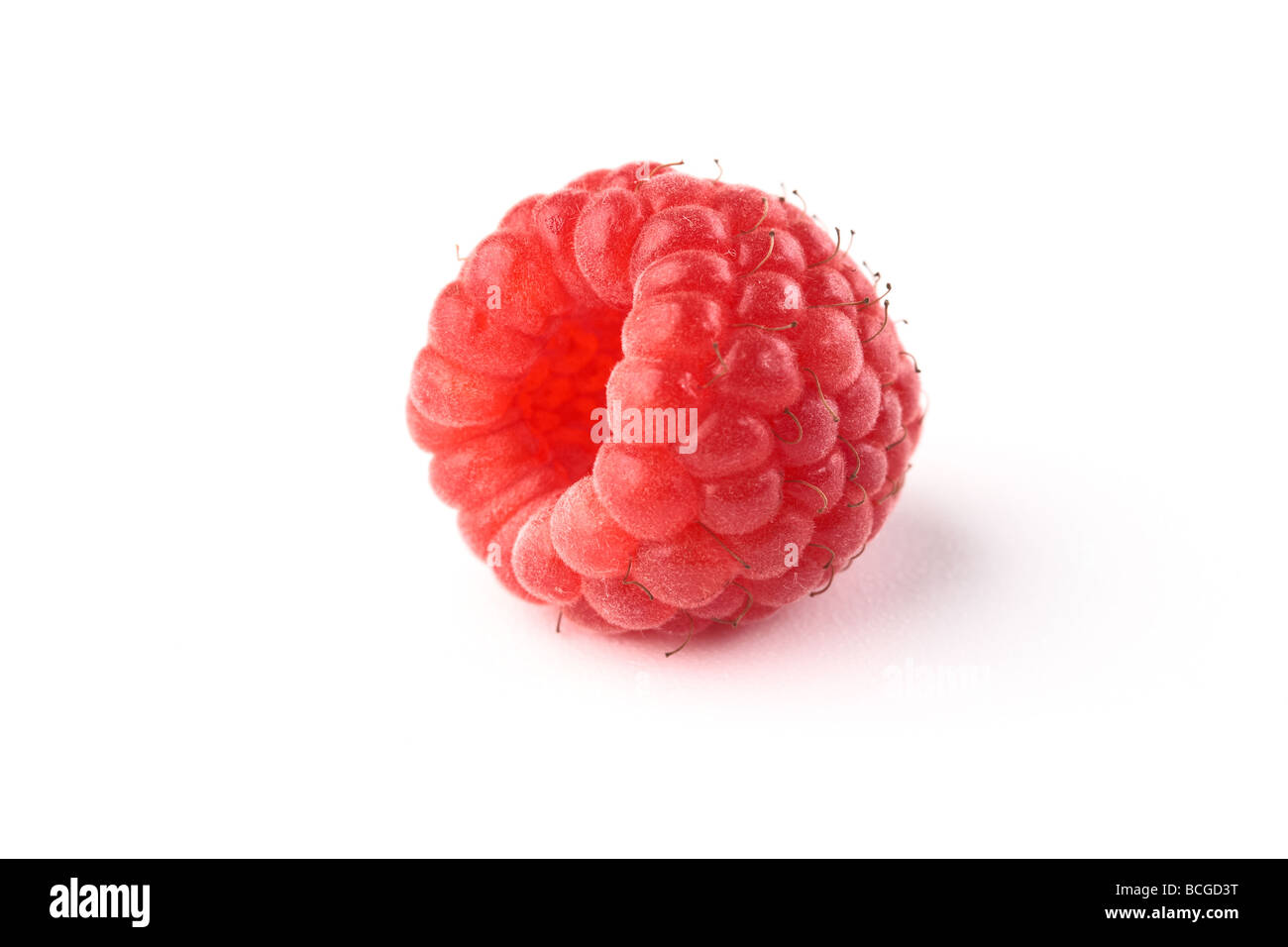Raspberry isolated on white background Stock Photo - Alamy