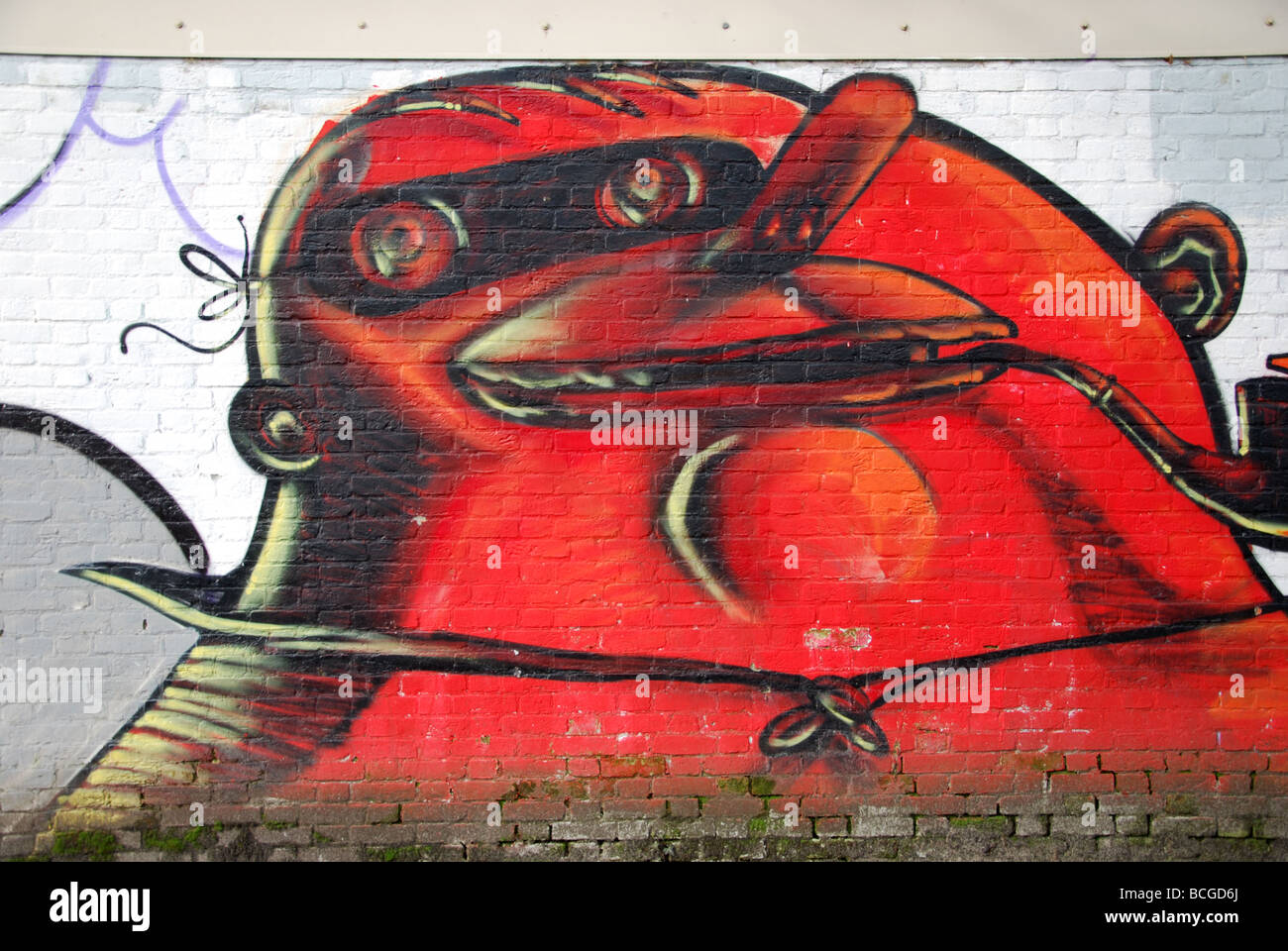 graffitti covered wall Stock Photo - Alamy