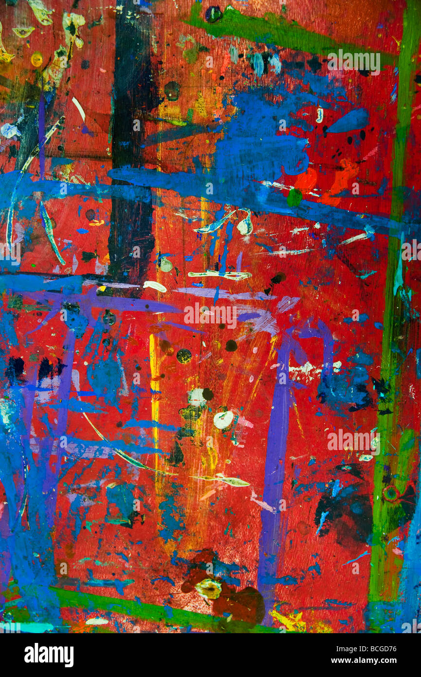 Abstract paint patterns hi-res stock photography and images - Alamy