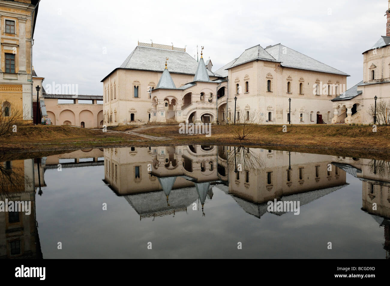 Rostov: Metropolita's Palace and Red Palace inside the Kremlin Stock ...