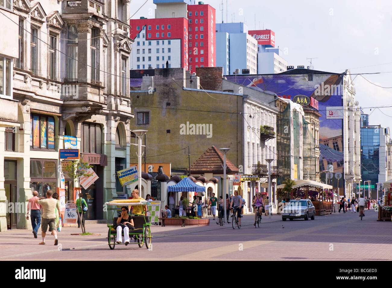 Piotrkowska street hi-res stock photography and images - Alamy