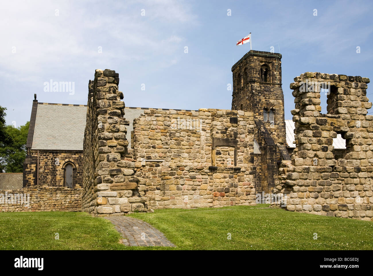 St. Paul's Church and Monastery, Jarrow, north east England, UK Stock ...