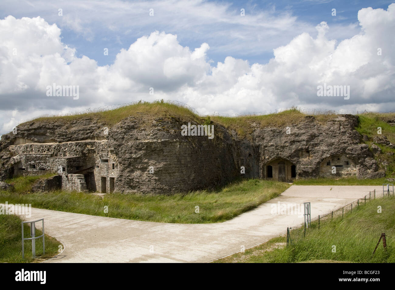 Verdun France EU Ruins of Fort du Douaumont constructed in 1885 ...