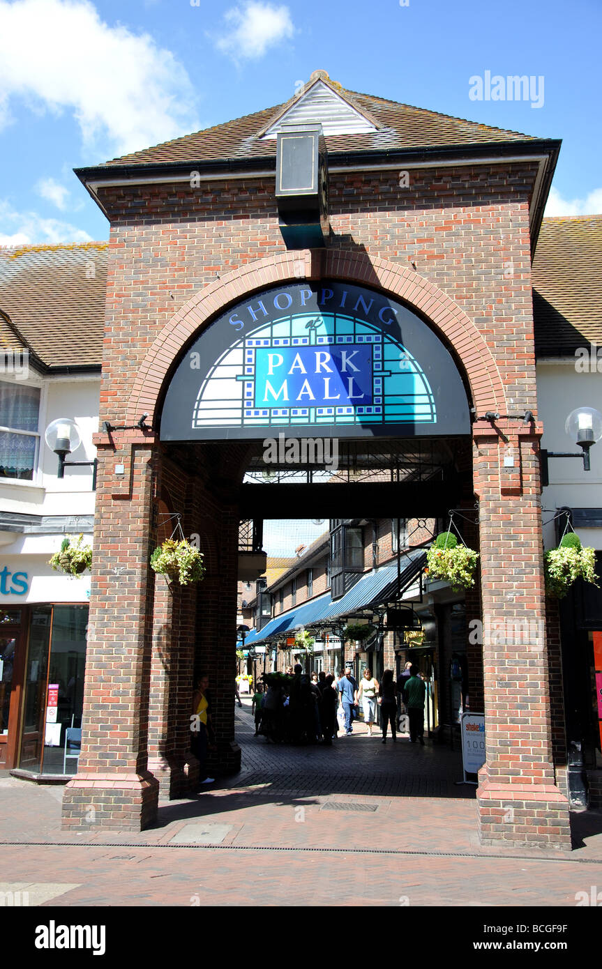 Park Mall Shopping Centre, High Street, Ashford, Kent, England, United ...