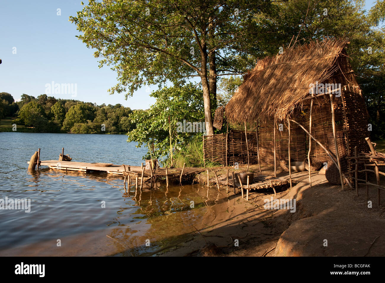Reed huts hi-res stock photography and images - Alamy