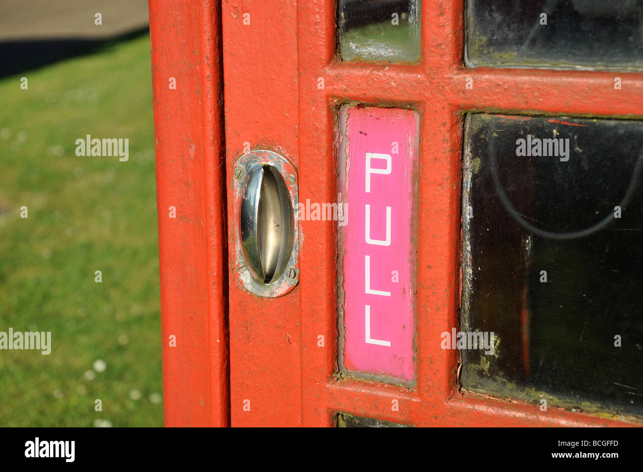 Pulling on door handle hi-res stock photography and images - Alamy