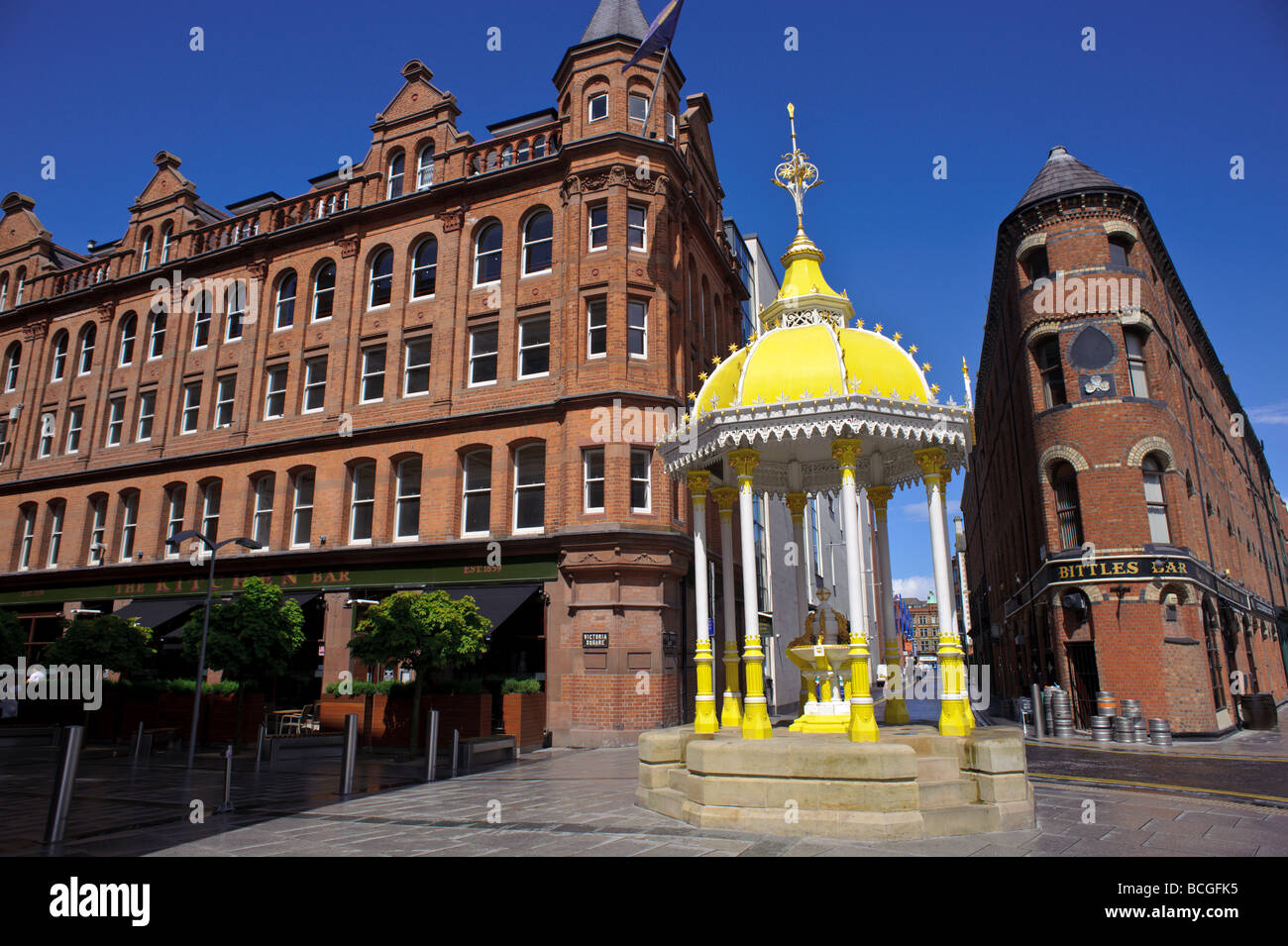 Victoria Square and Daniel Joseph Jaffe memorial Stock Photo - Alamy