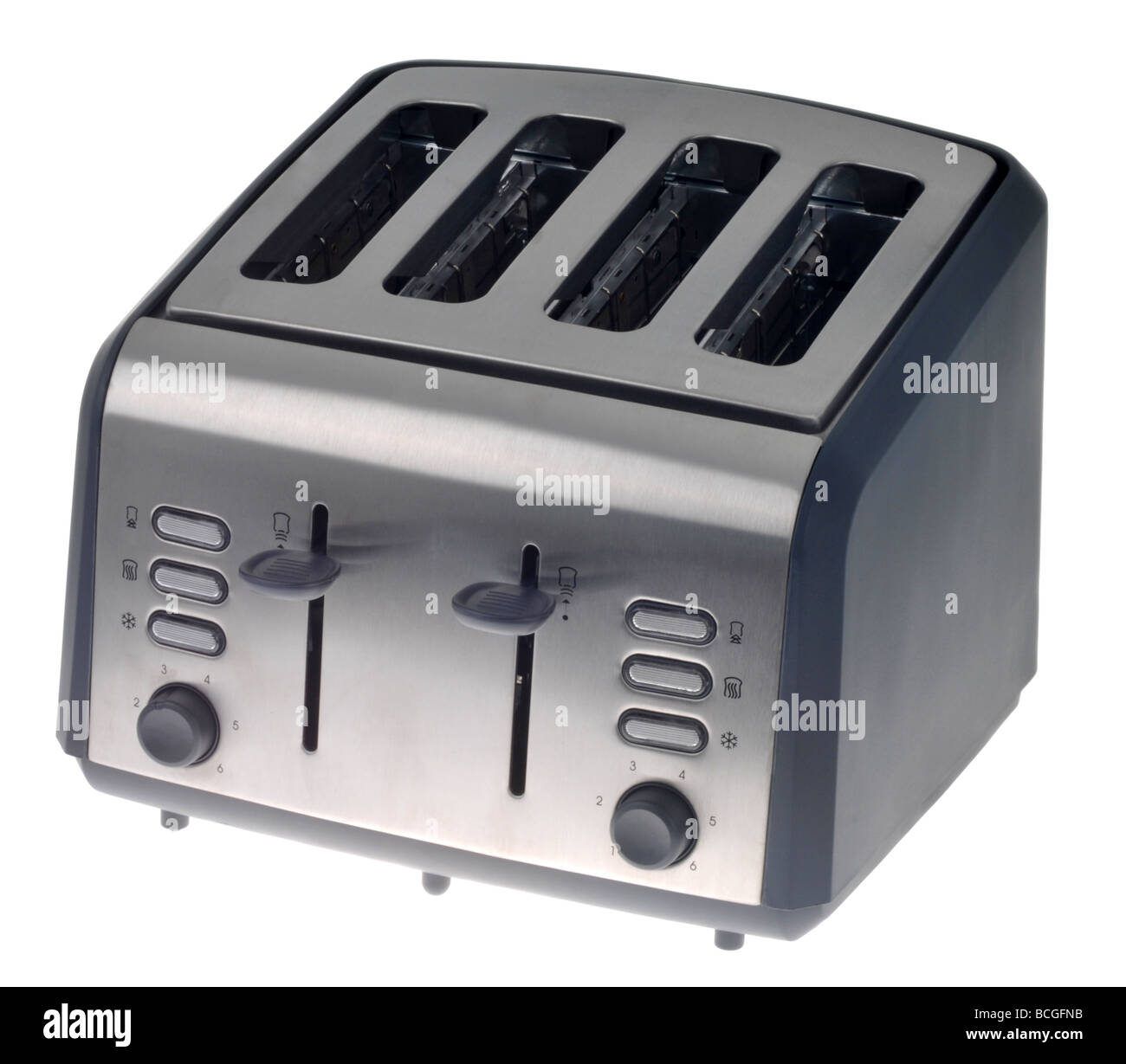 Toaster white background Cut Out Stock Images & Pictures - Alamy