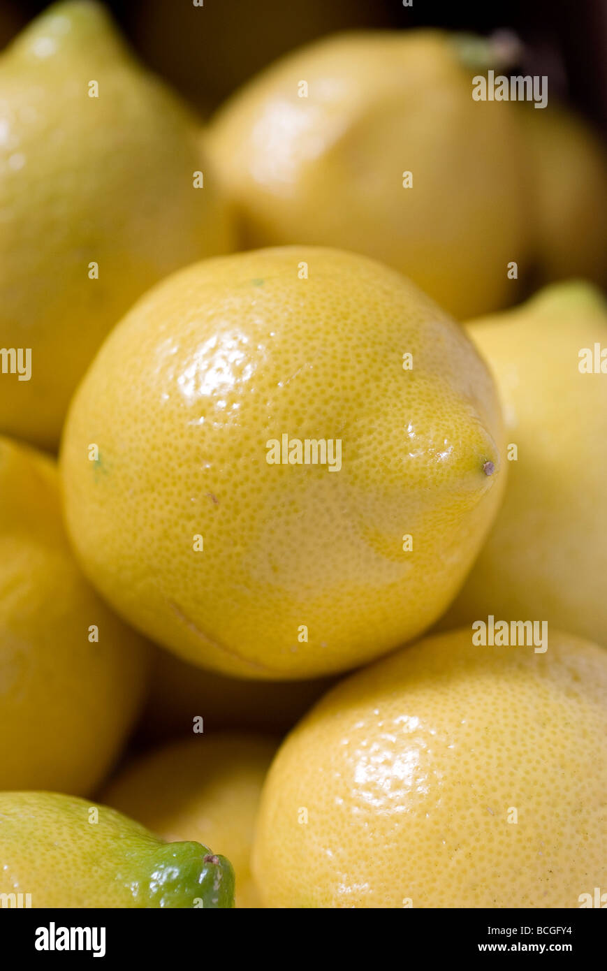 Fresh raw foods, lemon Stock Photo - Alamy