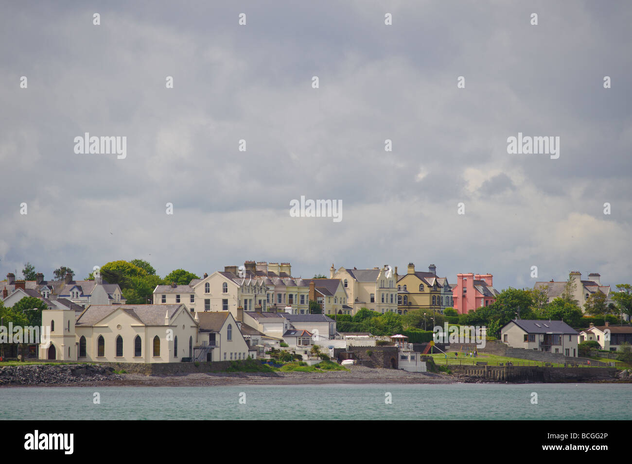 Town and harbour of donaghadee northern ireland Stock Photo - Alamy