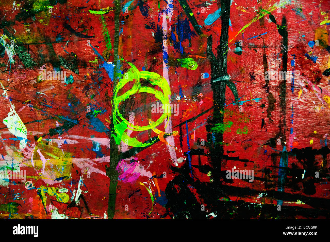 Abstract paint patterns Stock Photo - Alamy