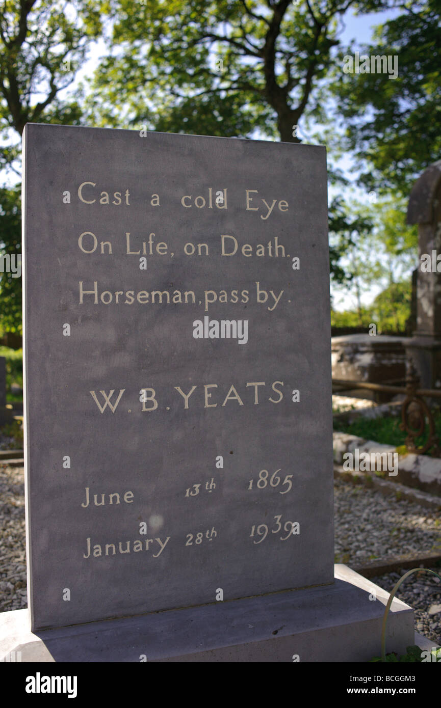 Yeats tombstone hi-res stock photography and images - Alamy