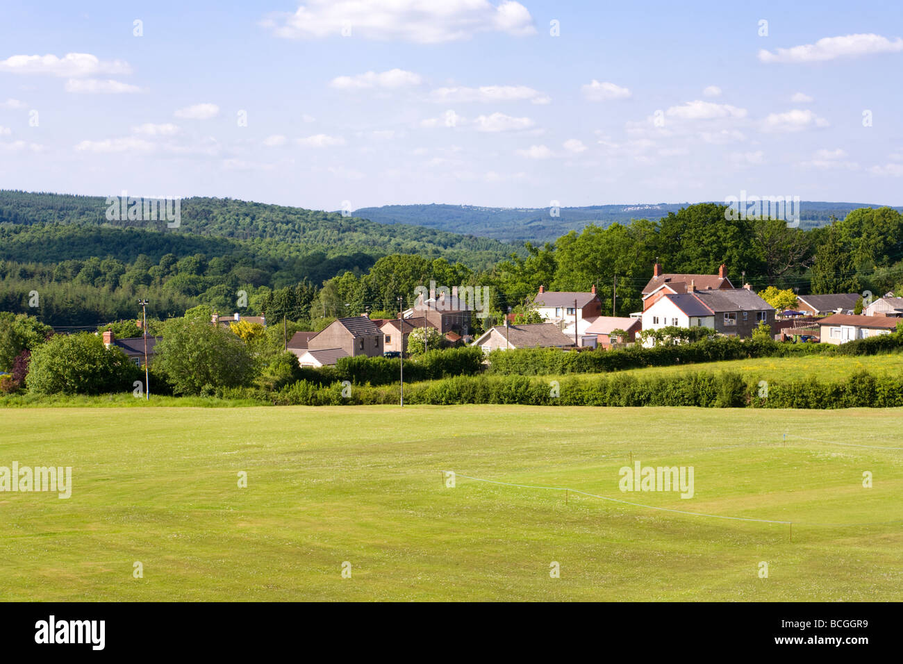 The village of Bream in the Forest of Dean, Gloucestershire Stock Photo ...