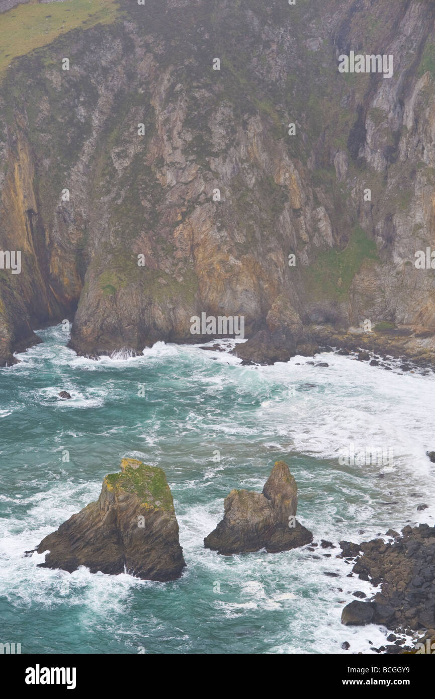 Cliffs of bunglass hi-res stock photography and images - Alamy