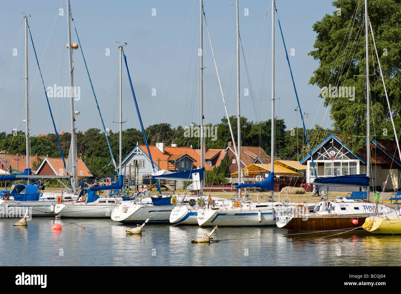 Nida village Neringa Lithuania Stock Photo - Alamy
