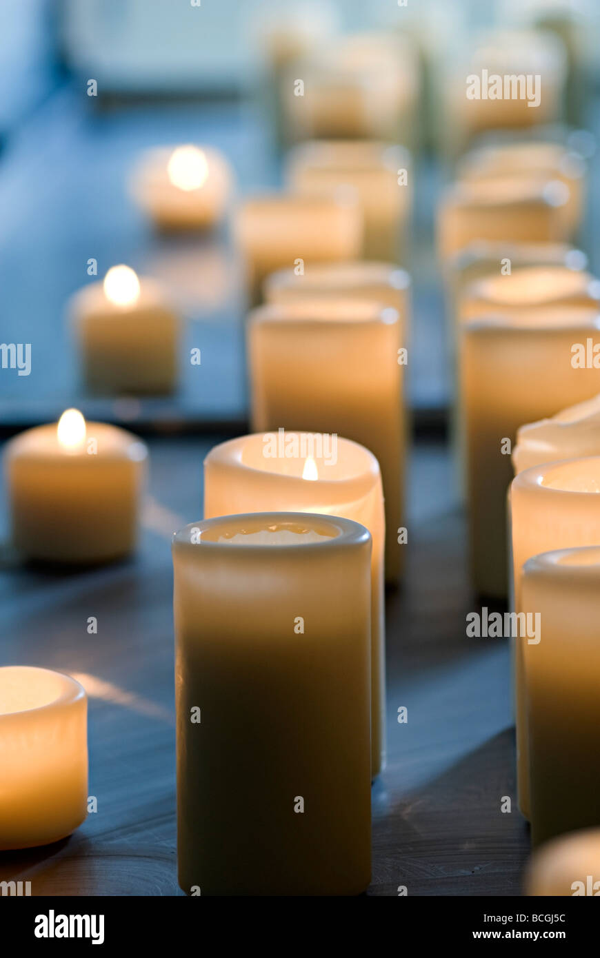 images of candles in churches in which a prayer is made and a candle ...